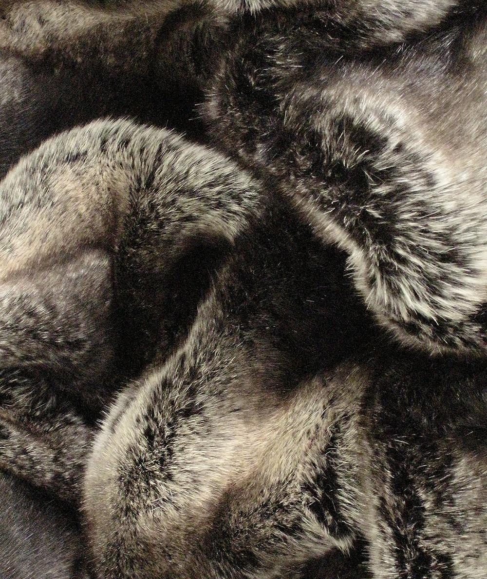 Kensington Faux Fur Throw | Luxurious Patterned Fur Blanket Throw