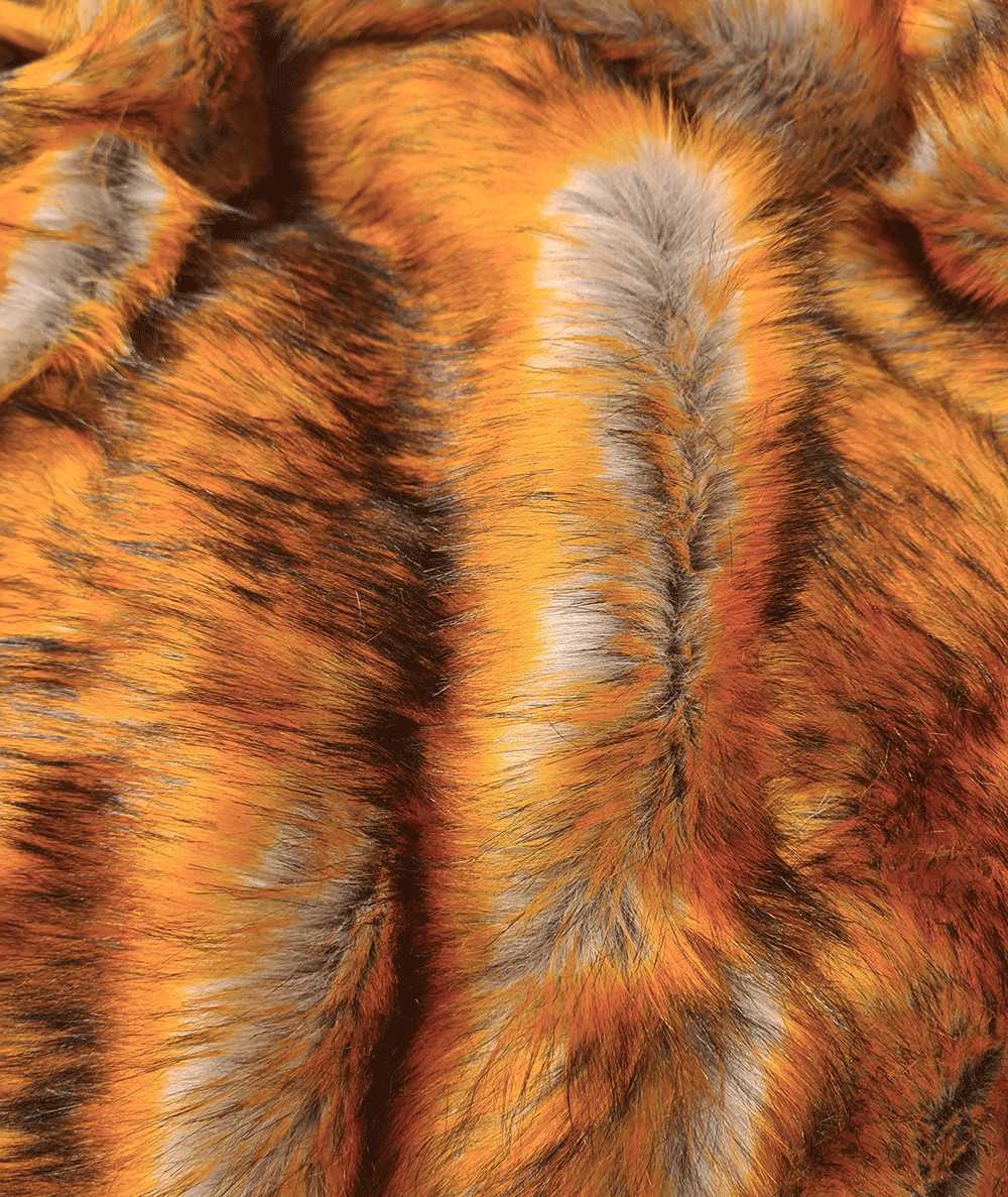 Paprika Faux Fur Fabric | Ginger Craft Fur Fabric | Ginger Faux Fur